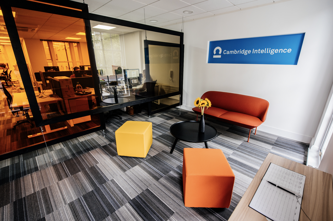 Office space interior design for Cambridge Intelligence